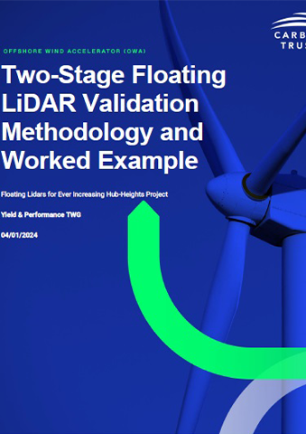 Two-Stage Floating LiDAR Validation Methodology and Worked Example